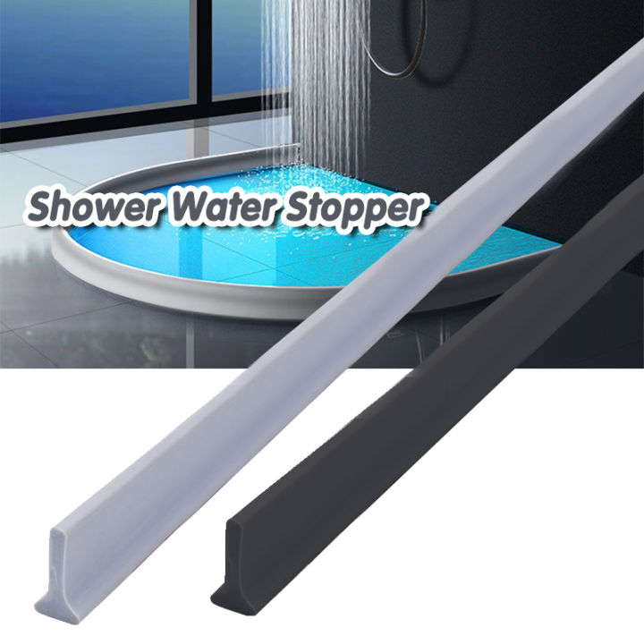 1M Shower Water Retaining Strip Self adhesive Kitchen Bathroom Free ...