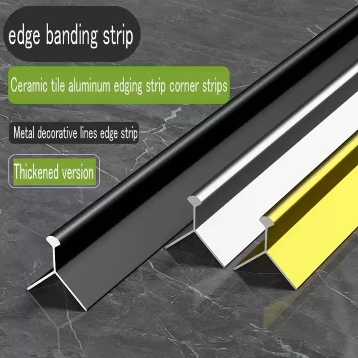 Ceramic tile aluminum edging strip corner strips Metal decorative lines ...