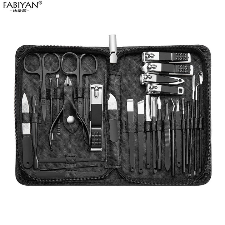 9/18Pcs Nail Clipper Manicure Set With Box Stainless Steel Nail File ...