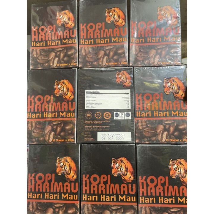 Harimau Coffee Malaysia 1box / 10sachets | Lazada PH