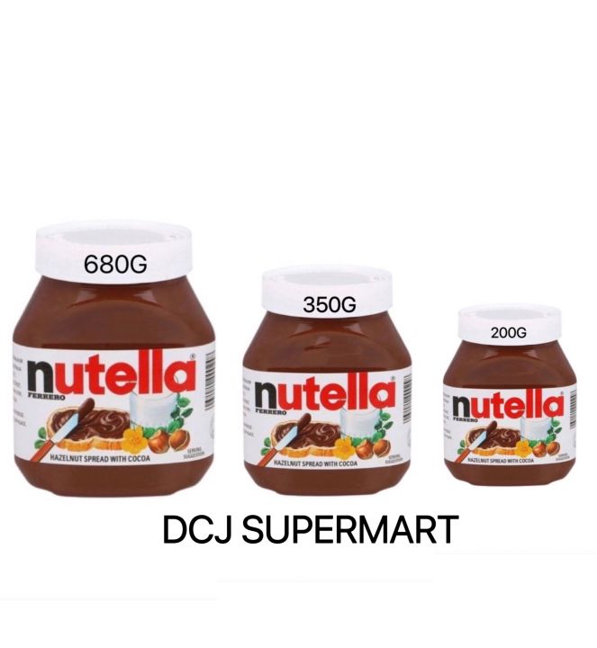 Nutella Hazelnut Spread With Cocoa 680G/350G/200G | Lazada