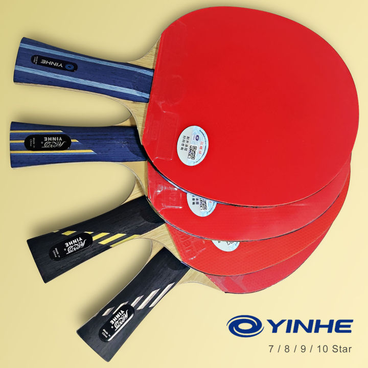 ＜902＞Yinhe Professional ลายกีฬาปิงปองแร็กเก็ต7/8/9/10 Star คาร์บอน ...