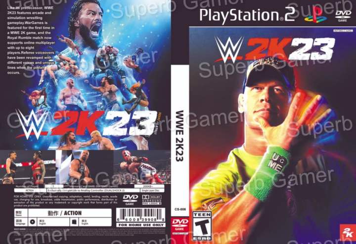 PS2 W2K23 (Smackdown 2023) | Lazada