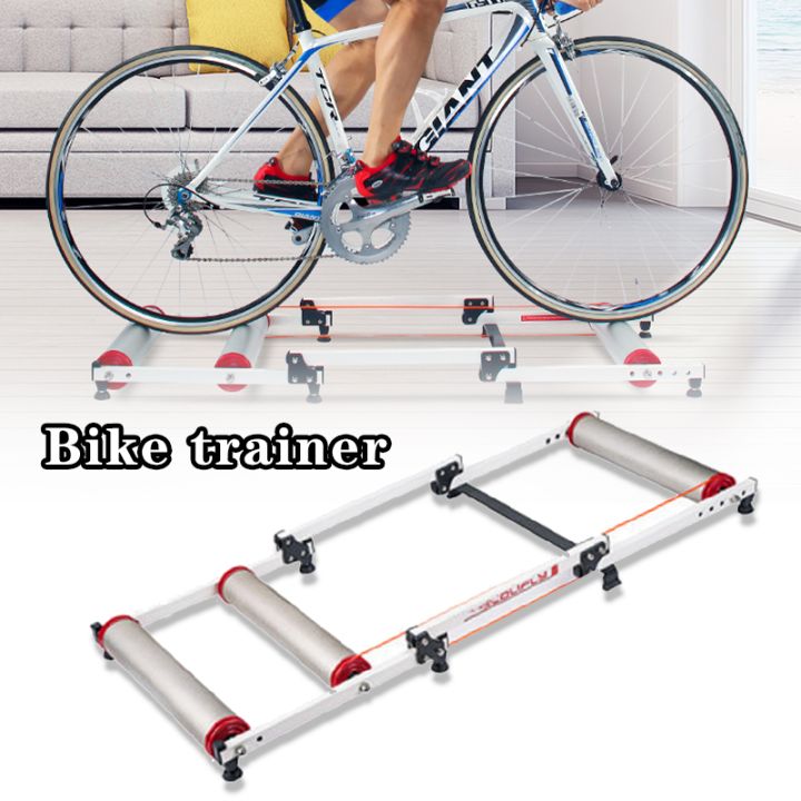 Bike Trainer Rollers Indoor Home Exercise Cycling Training Fitness Trainer MTB Road Bike Rollers ...