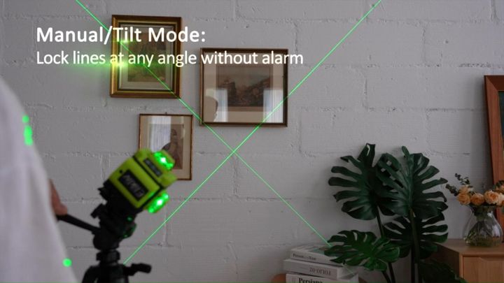 MIGO Laser line level 16 lines 4D Laser levels 8 lines Laser leveling ...