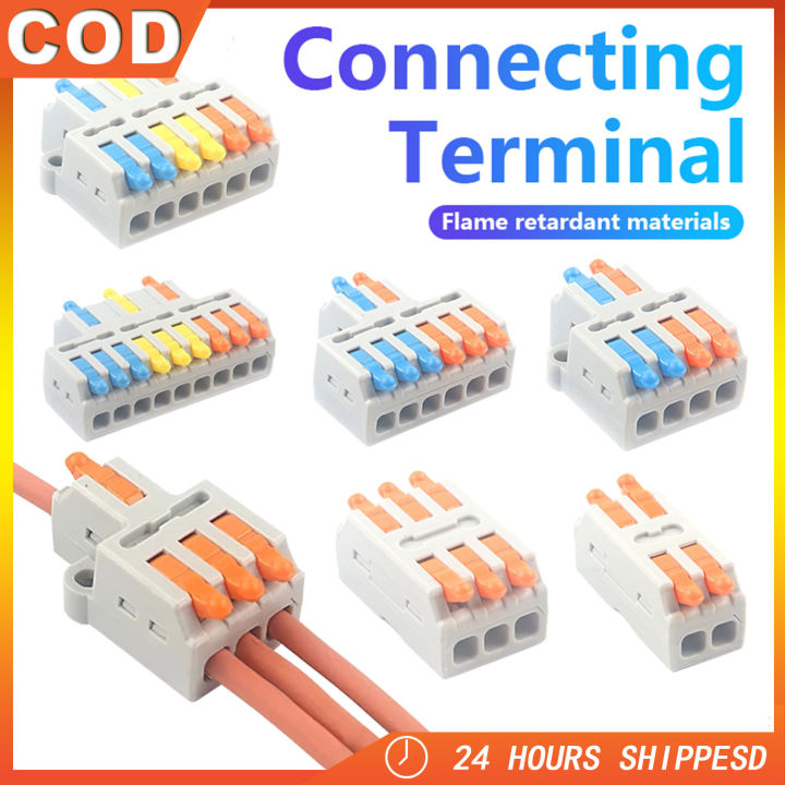 Universal Wiring Cable Connector Fast Wire Wiring Connector Push-in ...
