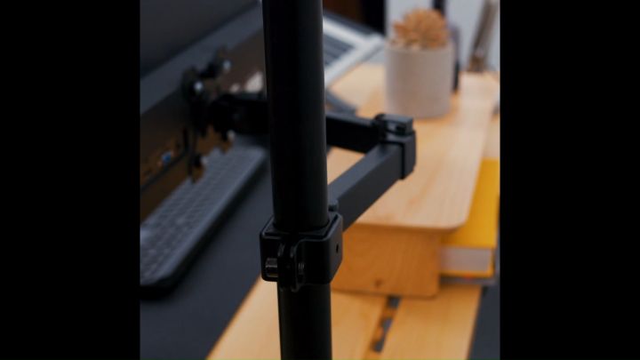 EverDesk Float Monitor Arm - Monitor Desk Mount | Single Dual Support ...