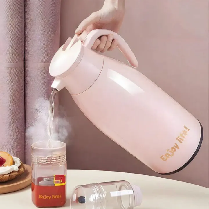 Jisulife | Long-lasting Insulation Thermos 2025ml Glass Inner Vessel ...
