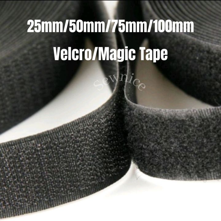1 METER MAGIC TAPE VELCRO TAPE 魔术贴 ZIP ON | Lazada