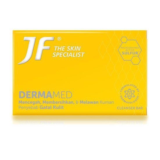READY SABUN JF DERMA JF ANTI ACNE JF ANTI ACNE PROTECT sabun kecantikan mengurangi jerawat di wajah menutrisi kulit melembabkan original 100 aman BPOM Lazada Indonesia