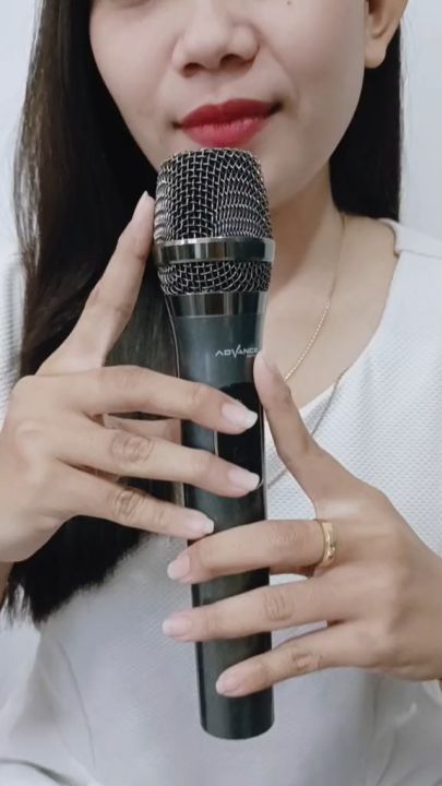 Isi 2 Mic Wireless Microphone ProfesionalAdvance MIC-202 Karoke Mic ...