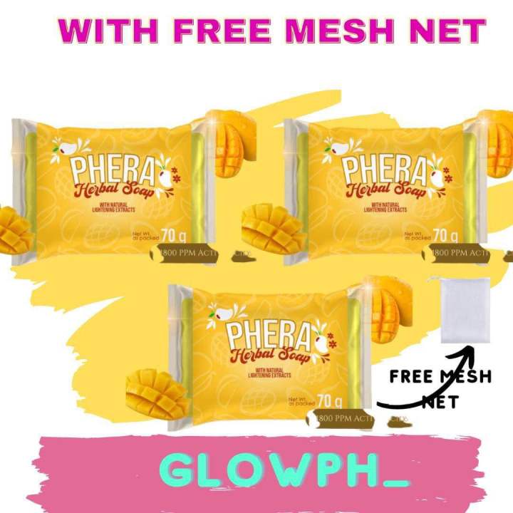 Mixture Beauty Phera Herbal Soap with Natural Lightening Extract ...