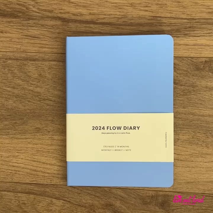 2024 Flow Diary (Weekly) ไดอารี่ แพลนเนอร์รายสัปดาห์ | Lazada.co.th