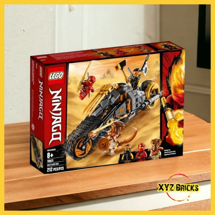 LEGO 70672 - Ninjago Cole's Dirt Bike | Lazada Indonesia
