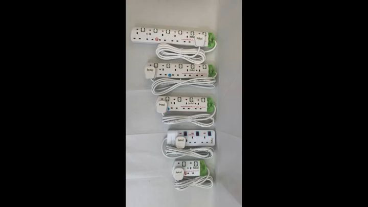 SIRIM 2WAY / 3WAY / 4WAY / 5WAY 2 METER /5 METER TRAILING SOCKET ...