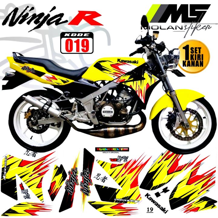 Decal Sticker Striping Variasi Ninja R 150 & Ninja Ss 150 - Kawasaki ... Decal Sticker Striping Variasi Ninja R 150 & Ninja Ss 150 - Kawasaki ...