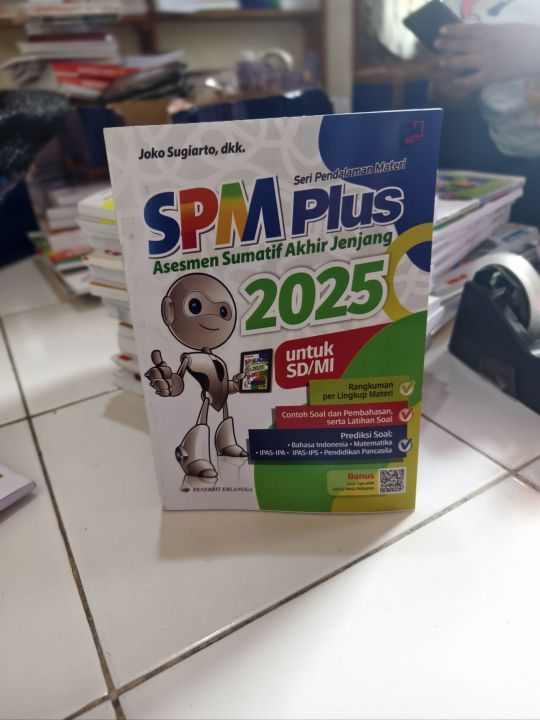SPM Plus Asesmen Sumatif Akhir Jenjang 2025 untuk SD/MI + Kunci Jawaban | Lazada Indonesia