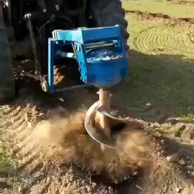 Tree Planting and Digging Machine Tractor with Excavator Large ...