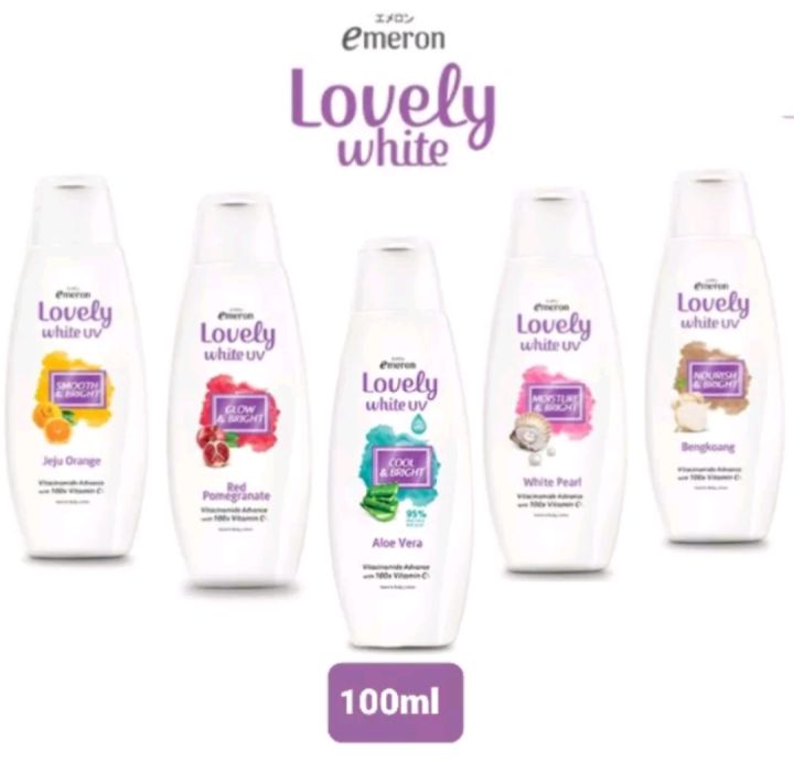 Emeron Lovely White UV 100ml Hand & Body Lotion | Lazada Indonesia