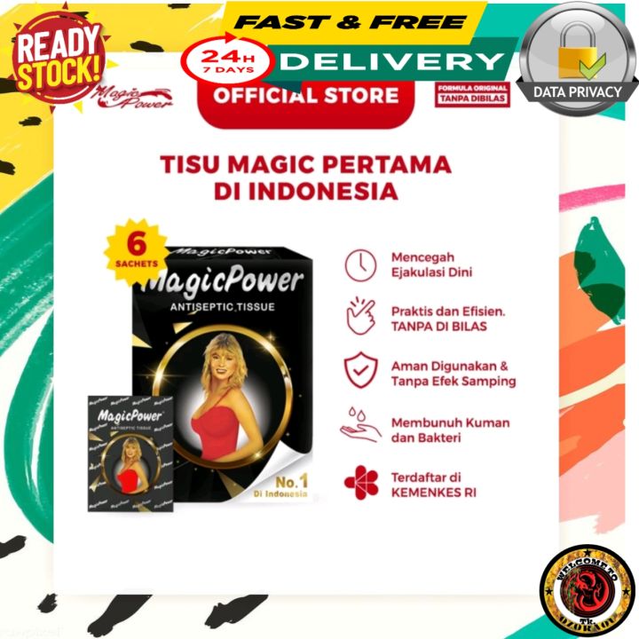 Tissue Magic Power Isi 6 Sachet - Magic Power Tisi | Lazada Indonesia