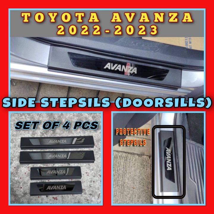 TOYOTA AVANZA 2022-2023 SIDE STEPSIL | Lazada PH