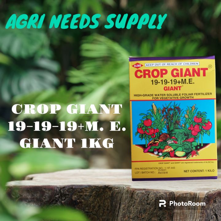Crop Giant 19-19-19+M.E. Foliar Fertilizer 1kg | Lazada PH