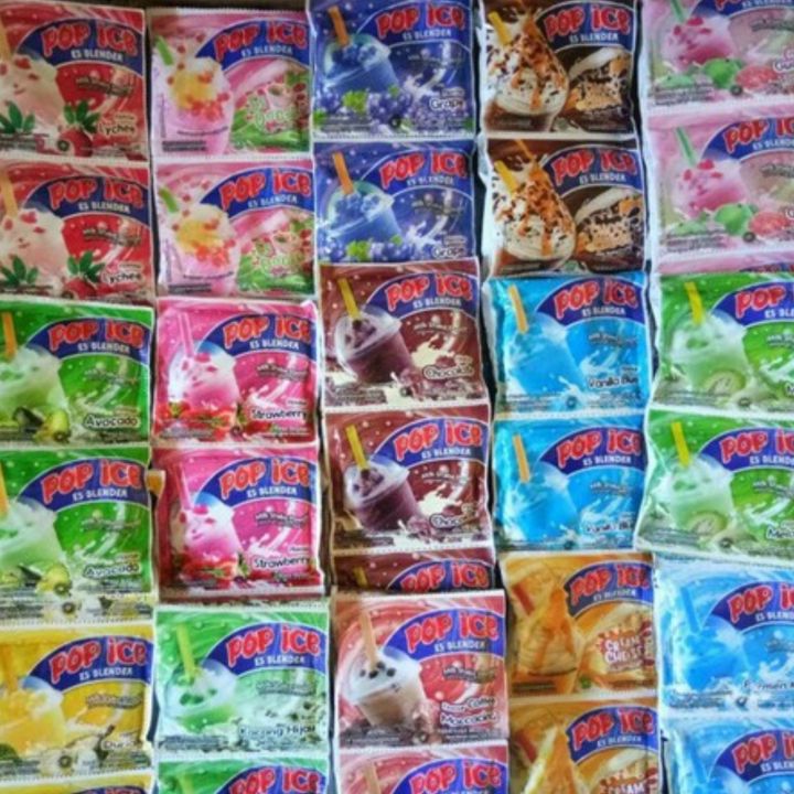 POP Ice Blender Aneka Rasa - Netto 25 gr | Lazada