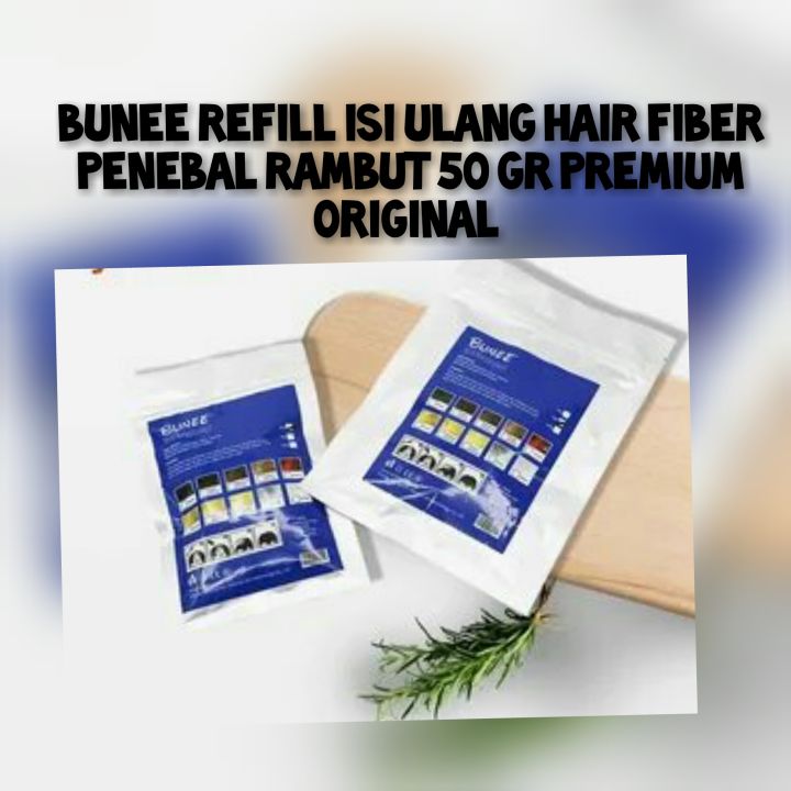 bunee refill isi ulang serbuk penebal rambut premium original | Lazada ...
