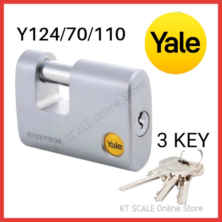 YALE Y124/70/110 ARMOUR TYPE ANTICUT PADLOCK | Lazada