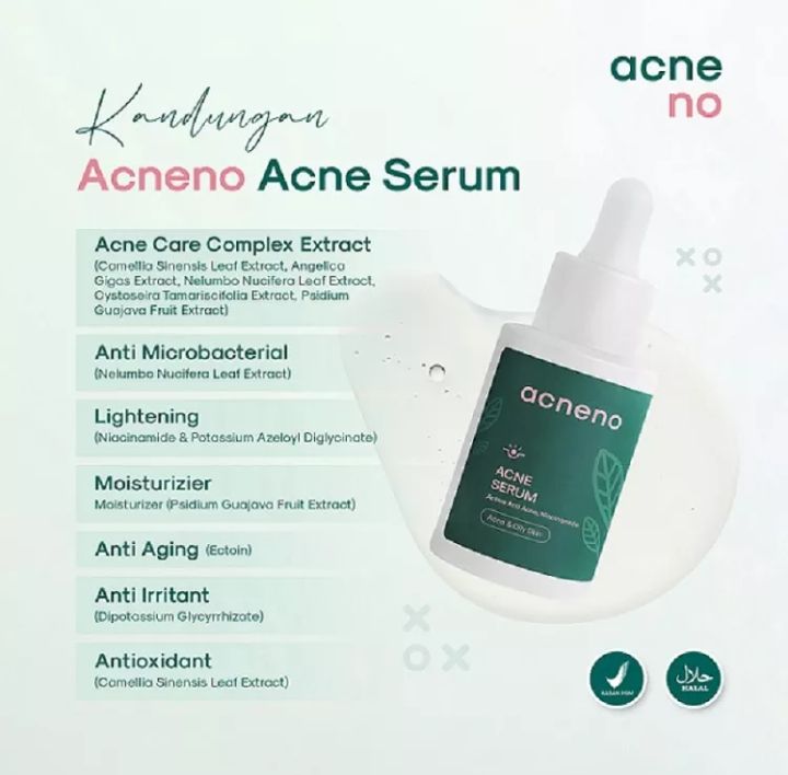 ACNENO- Acne Serum Jerawat | Lazada Indonesia