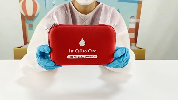 first aid kit set supplies 1st medical bag office health box emergency ...