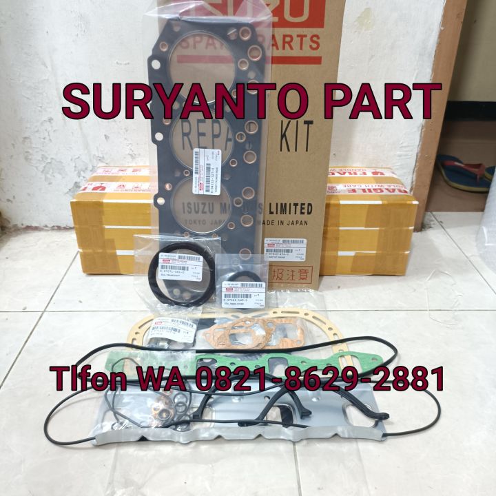 Packing Head Gasket Head Full Set Isuzu Panther 2.5Cc Panther Turbo 2500Cc(Original) | Lazada ...