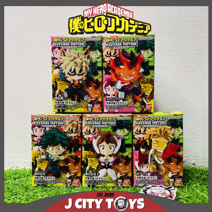 My Hero Academia Adverge Motion Figure Bandai Hawks Bakugo Ochoko ...