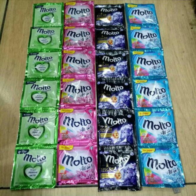 molto pewangi sachet isi 6 x 11ml | Lazada Indonesia