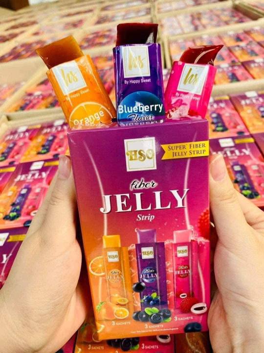 HSO JELLY FIBER STRIP 1kotak | Lazada
