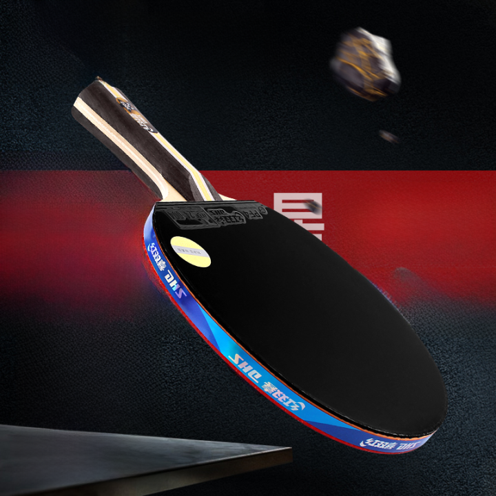 Professional Grade Red Double Happiness Table Tennis Paddle High ...