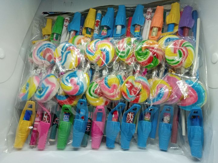 permen anak Warung mainan pensil buaya 20pcs | Lazada Indonesia
