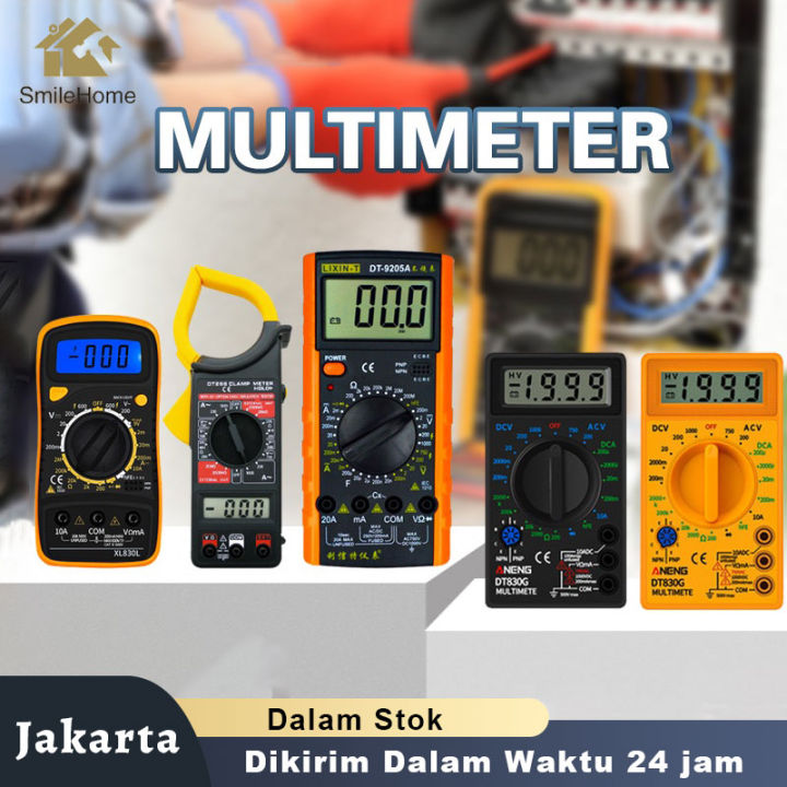 Multimeter Digital Paket Lengkap Dan Murah /Alat Ukur Arus Listrik ...