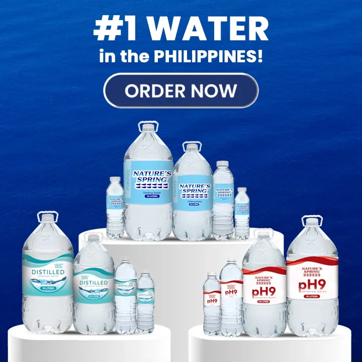 Nature's Spring pH9 6.6 Liters | Lazada PH