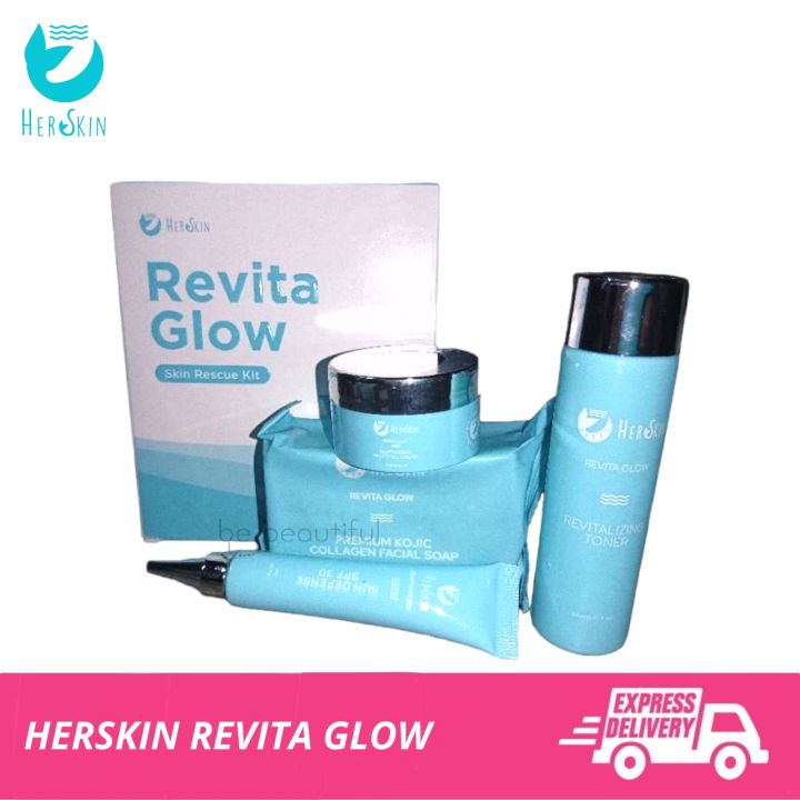 Her Skin Revita Glow Skin Rescue Kit (NEW PACKAGING) | Lazada PH