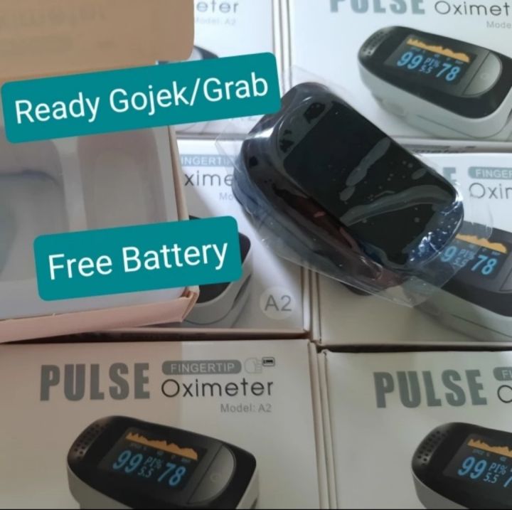Oximeter Alat Ukur Saturasi Oksigen Oximeter Fingertip Alat Ukur Oksigen Lazada Indonesia