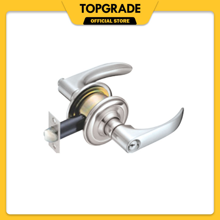 TOPGRADE TLCL200-CP Cylindrical Lever Lockset Chrome Plated | Lazada PH
