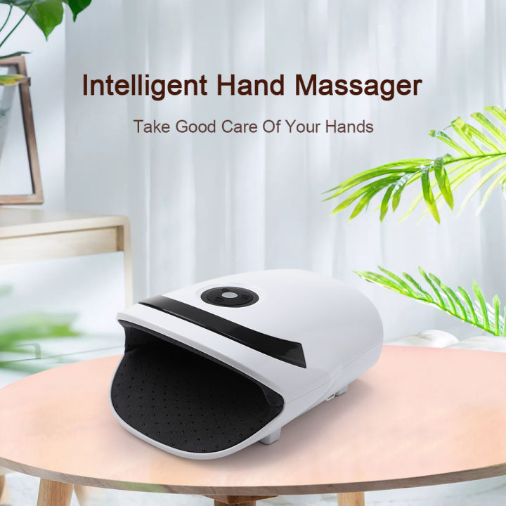 Eletric Hand Finger Massager Graphene Heating Air Compression Palm ...
