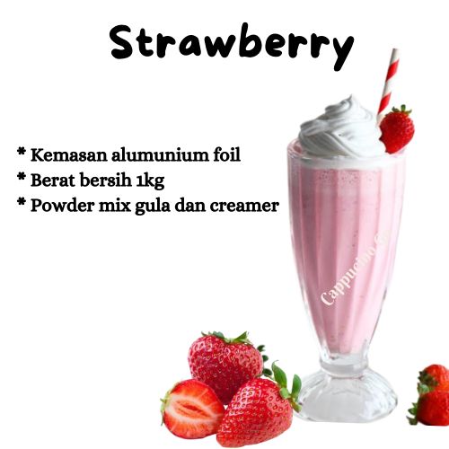 Powder drink rasa STRAWBERRY | Lazada Indonesia