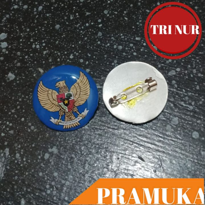 Pin bros Garuda Pancasila Dasar Biru Resin | Lazada Indonesia