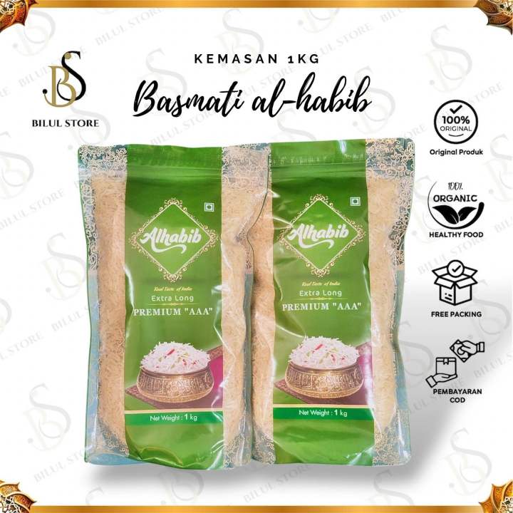 BERAS BASMATI AL-HABIB 1kg premium rice | Lazada Indonesia