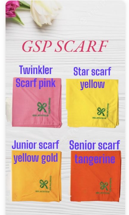 GSP/BSP Scarf, Ring and Carabao (per piece) | Lazada PH