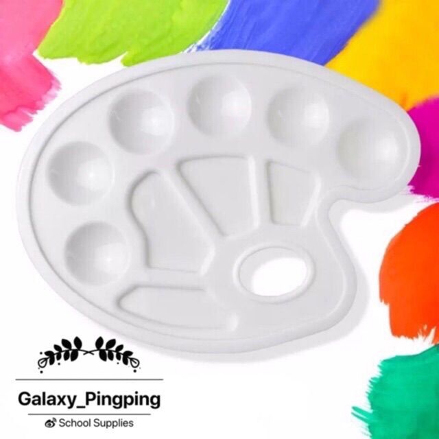Mixing plate for painting store
