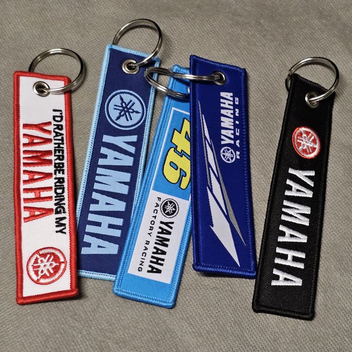 Keychain Yamaha 46 Factory Racing Y15 ZR Motorsport Motorcycle brand ...