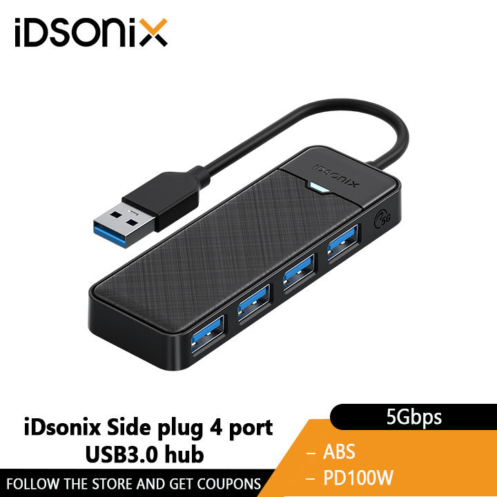 iDsonix 4 Port USB HUB Multiport HUB Splitter 5Gbps USB 3.0 High Speed ... iDsonix 4 Port USB HUB Multiport HUB Splitter 5Gbps USB 3.0 High Speed ...